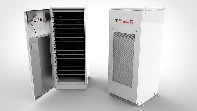Tesla Powerpack 3d model