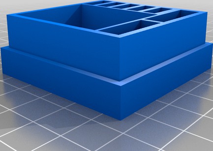 Fuse storage box 3d model