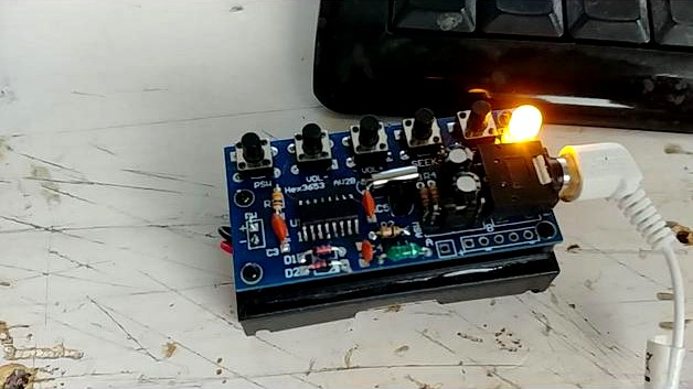 FM radio kit HEX3653 ABRA AK-270 by Martti 3d model