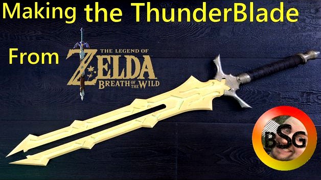 Thunderblade from Zelda BOTW by BlacksmithingGamer 3d model