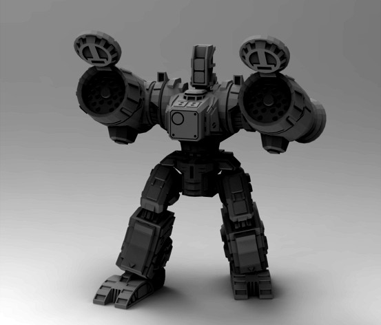 Battletech Longbow by IonRaptor 3d model