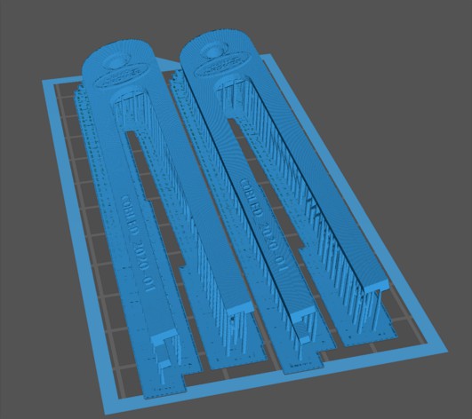 COB LED Mount by SadSam 3d model