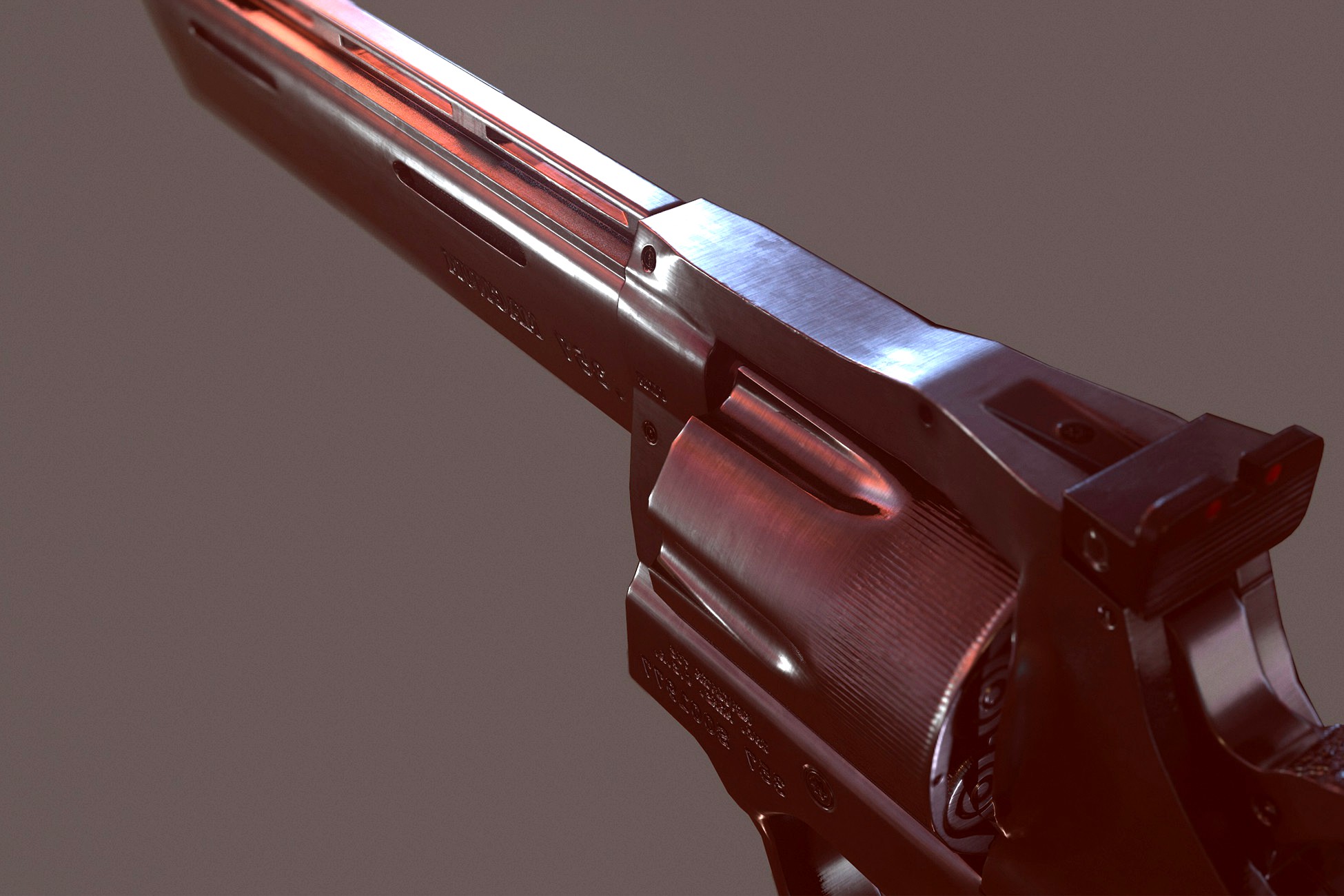 Dan Wesson Model 715 3d