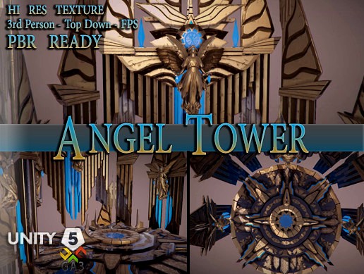 Angel Tower 3d model