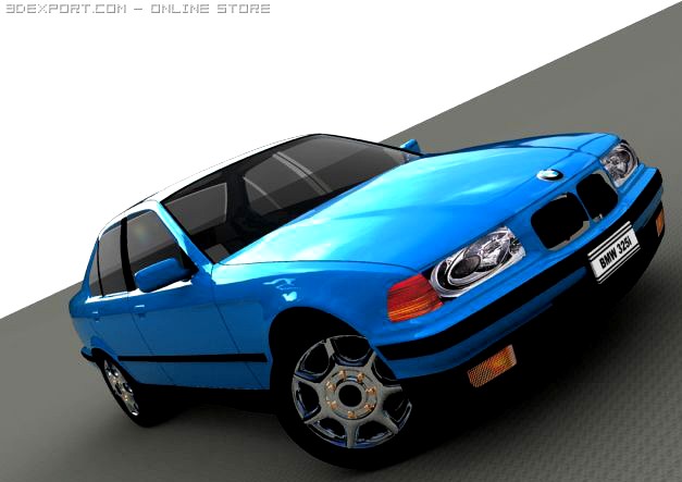 Bmw 325i 3D Model