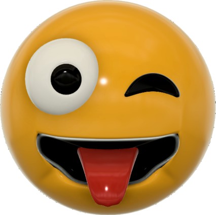 Emoji / Smiley :P by aktastunc 3d model