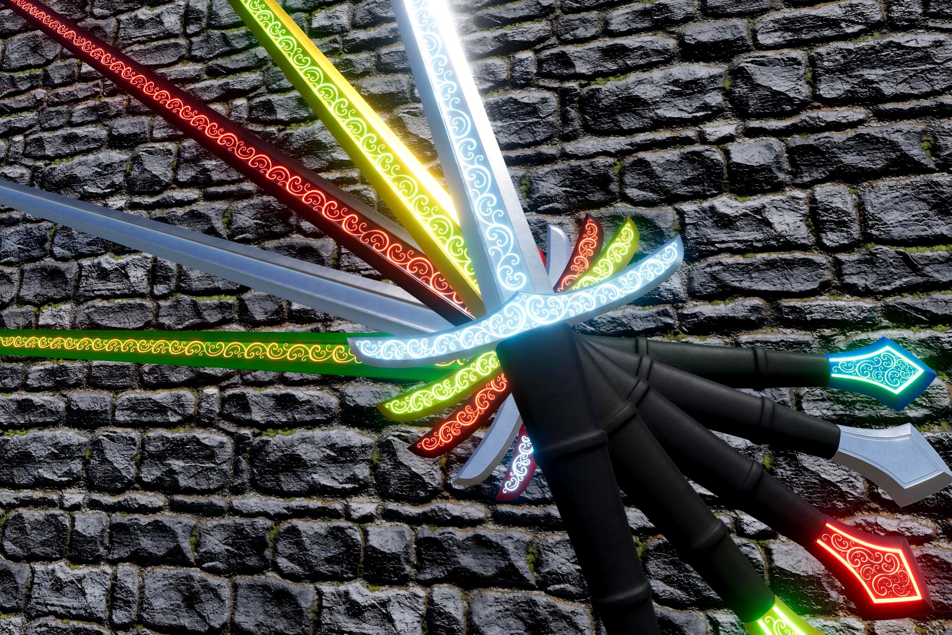 Medieval Longsword Freylion 3d model