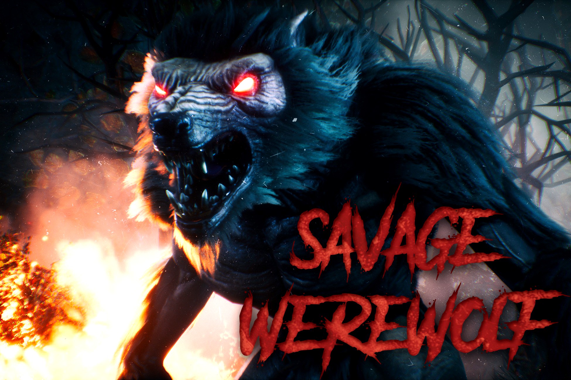 Savage Werewolf 3d model
