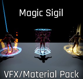 Magic Sigil VFX/Material Pack 3d model