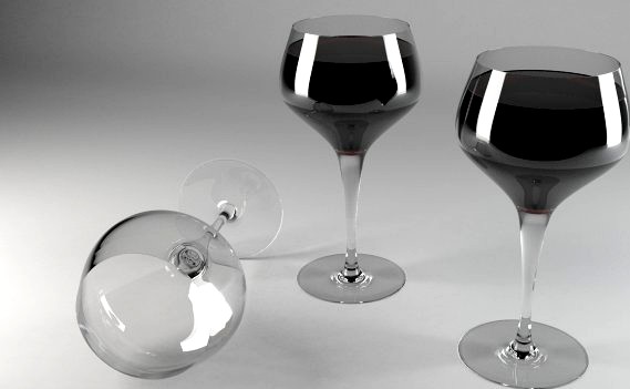 Glass 3D Model
