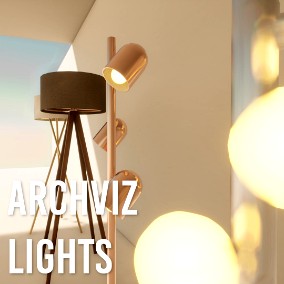 Archviz Lights 3d model