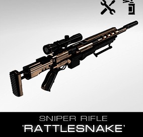 Sniper Rifle 'Rattlesnake' 3d model