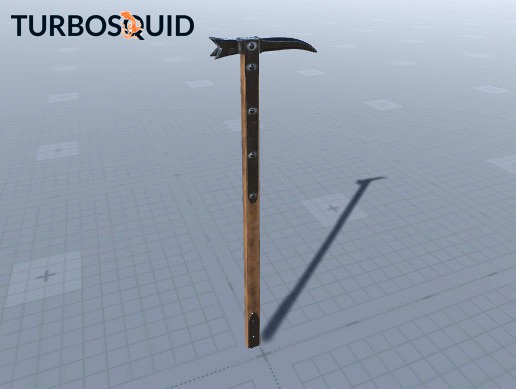 Medieval War Hammer 3d model