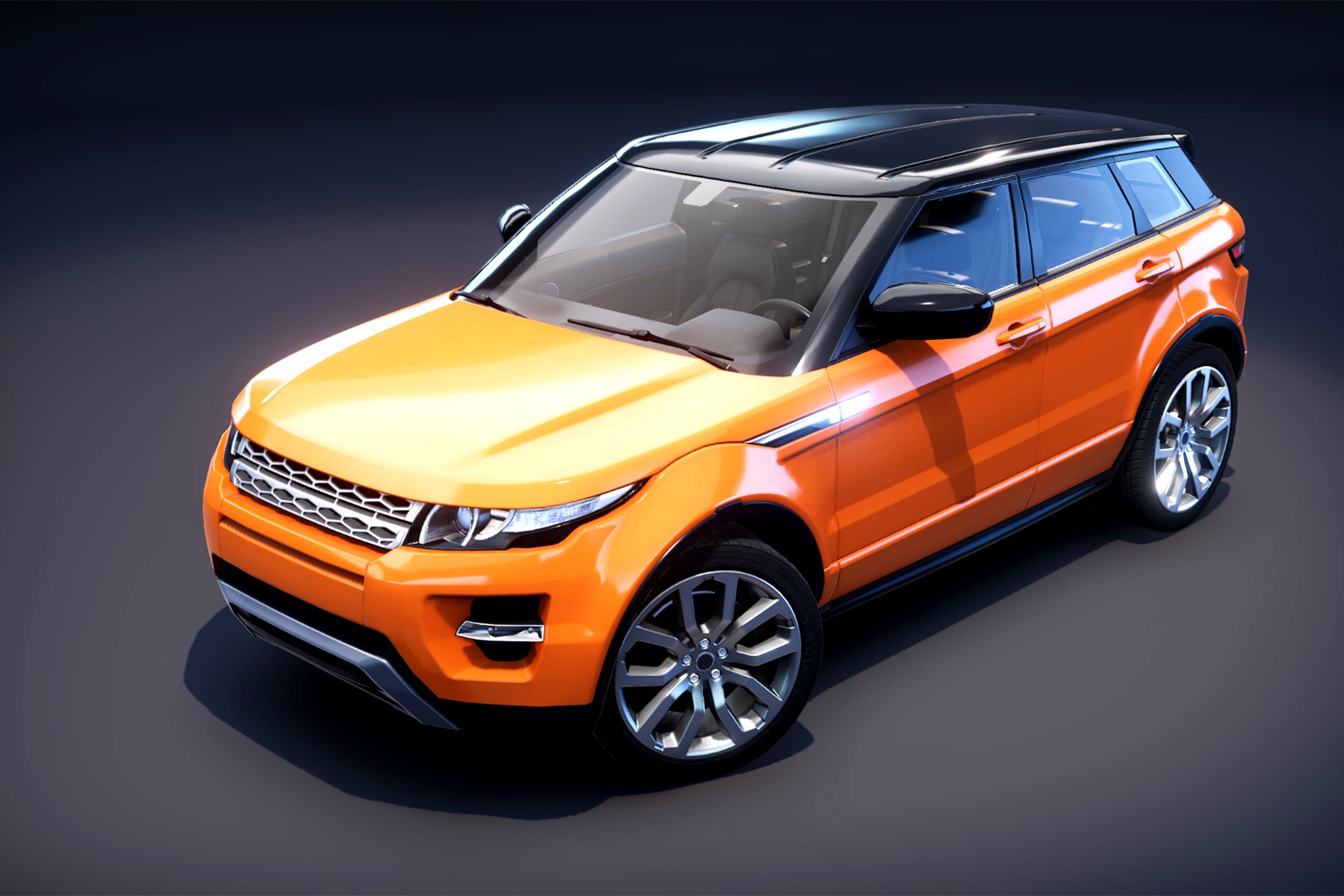 Realistic Car HD 01 3d model