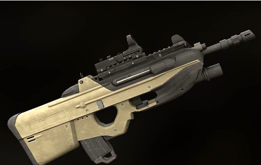 FN F2000 3d model