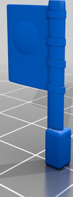 Mech Flag by okami78 3d model