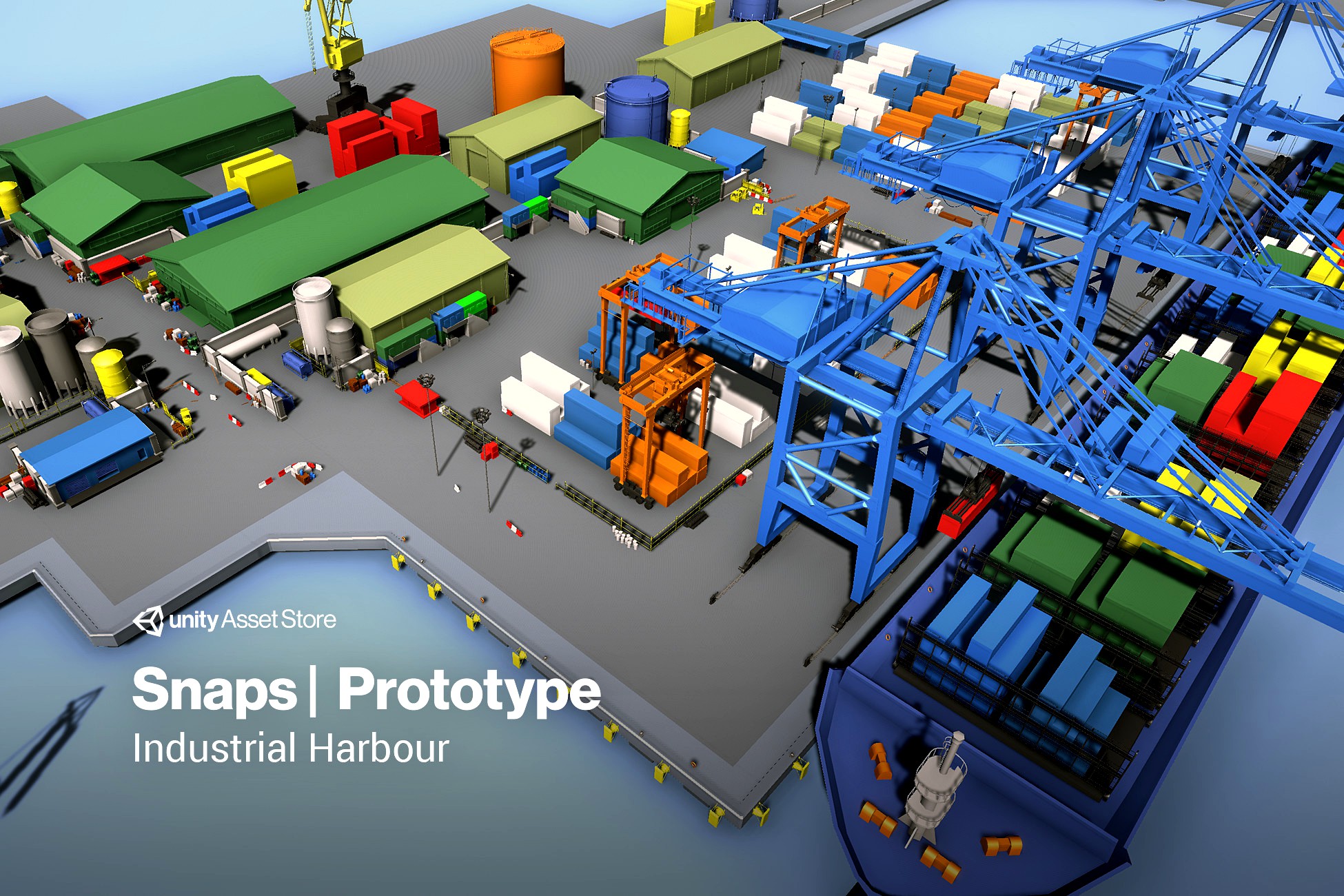 Snaps Prototype | Industrial Harbour 3d model