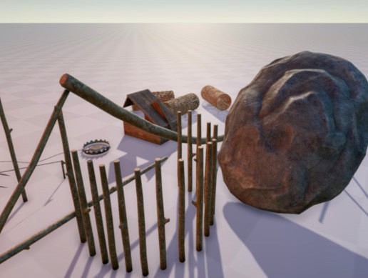 Animal Traps 3d model