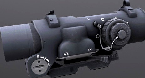 ELCAN Specter 3d model