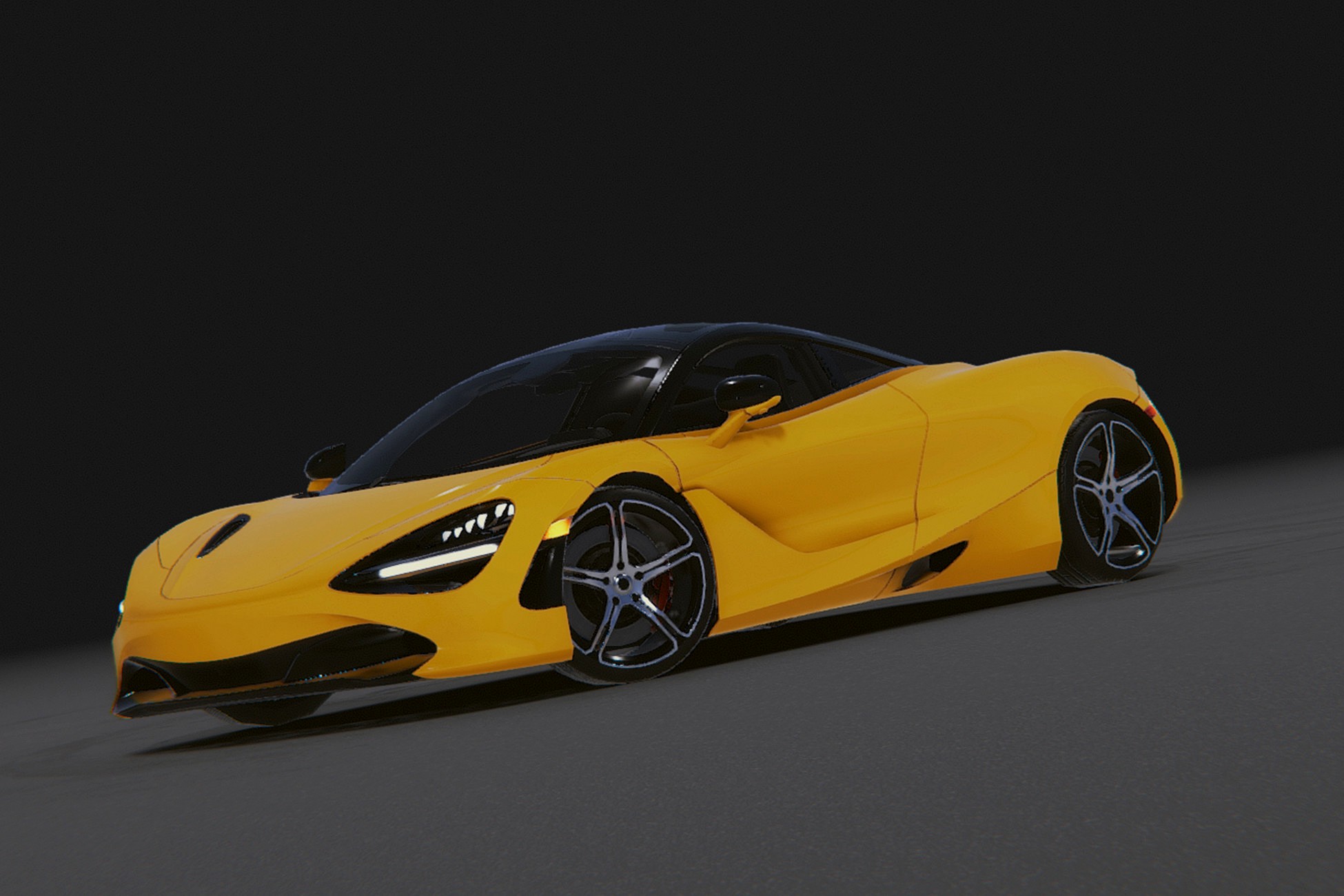 Realistic Mobile Car #15 3d model