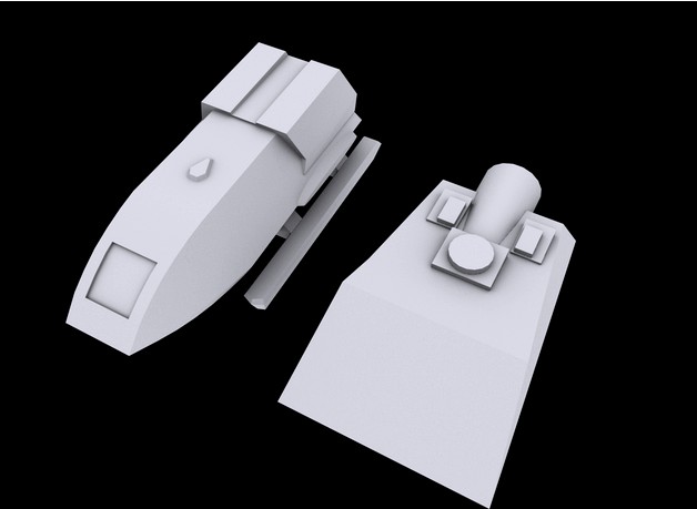 Federation Shuttles by Norsehound_Actual 3d model