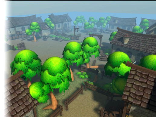 Fantasy Environment and Assets 3d model