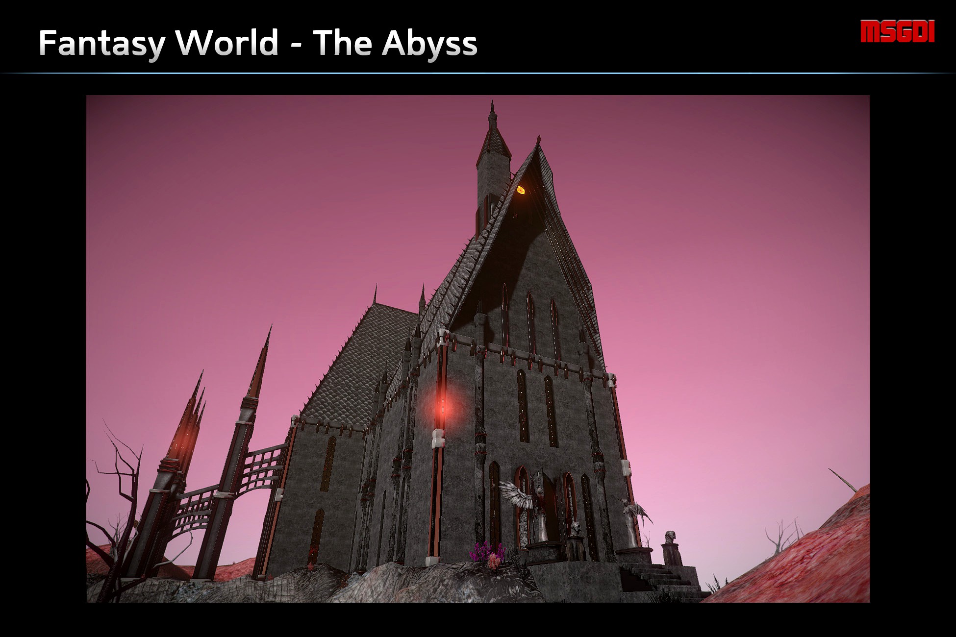 Fantasy World - The Abyss 3d model