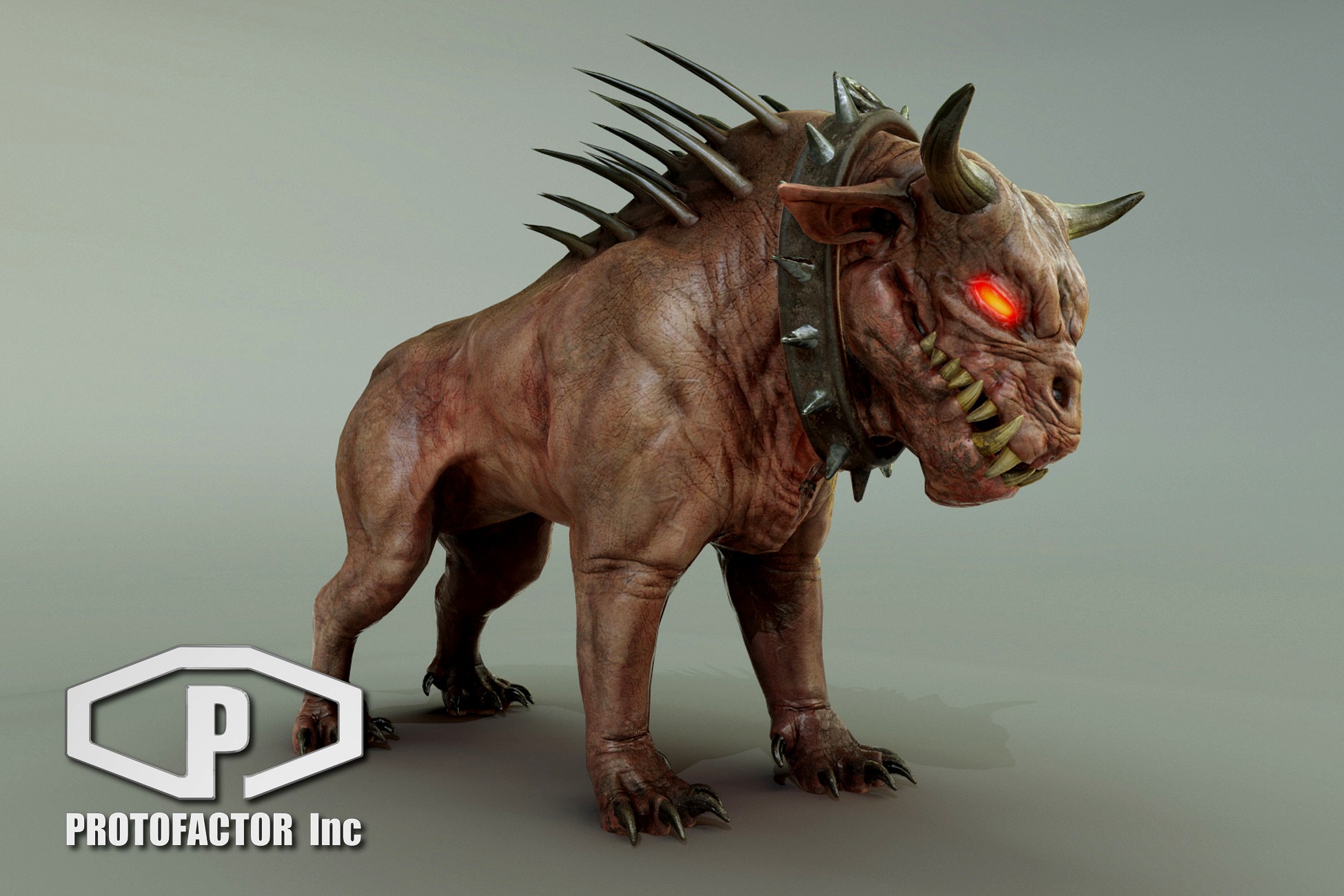 DEMON DOG 3d model