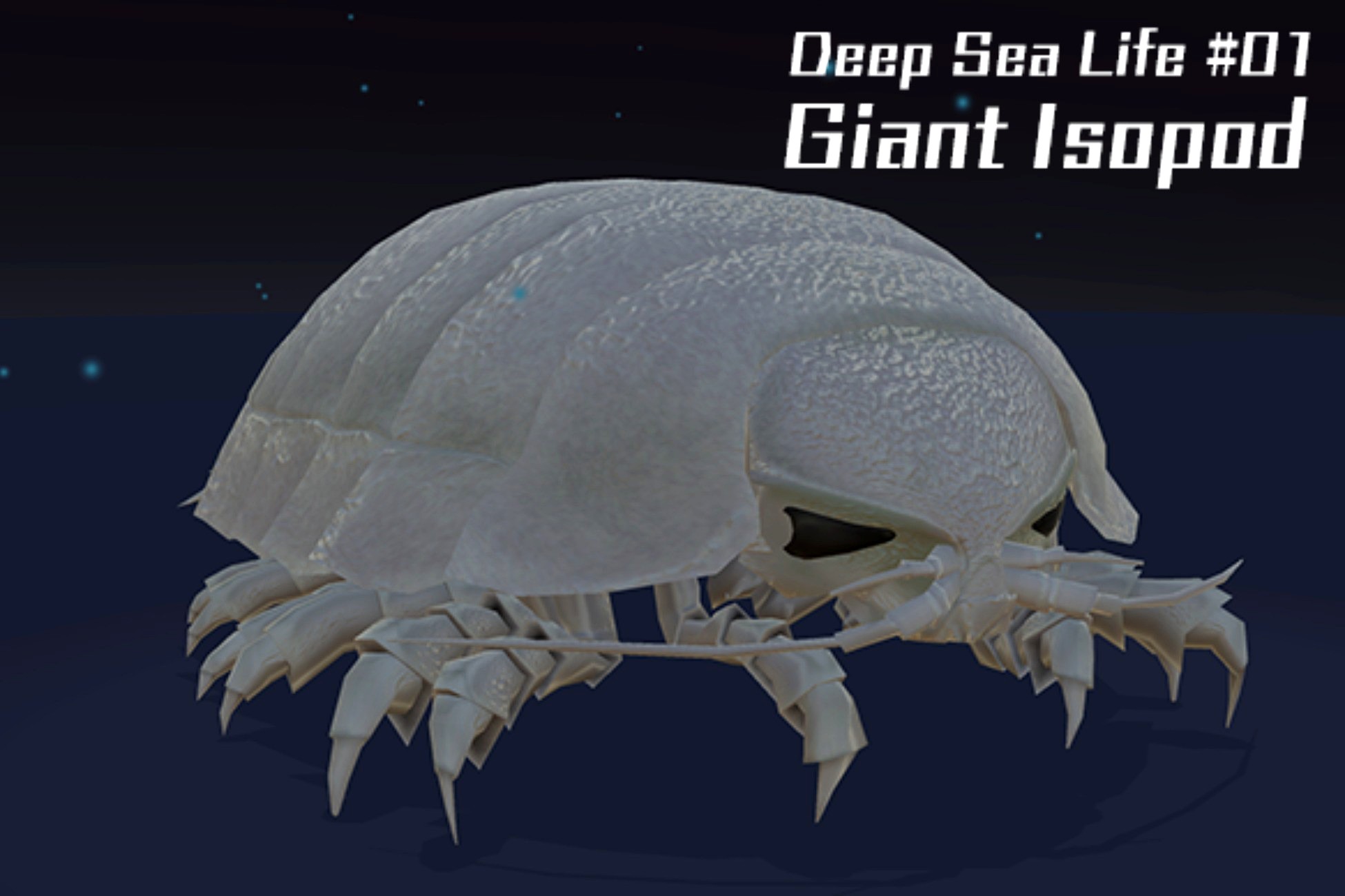 Giant Isopod 3d model