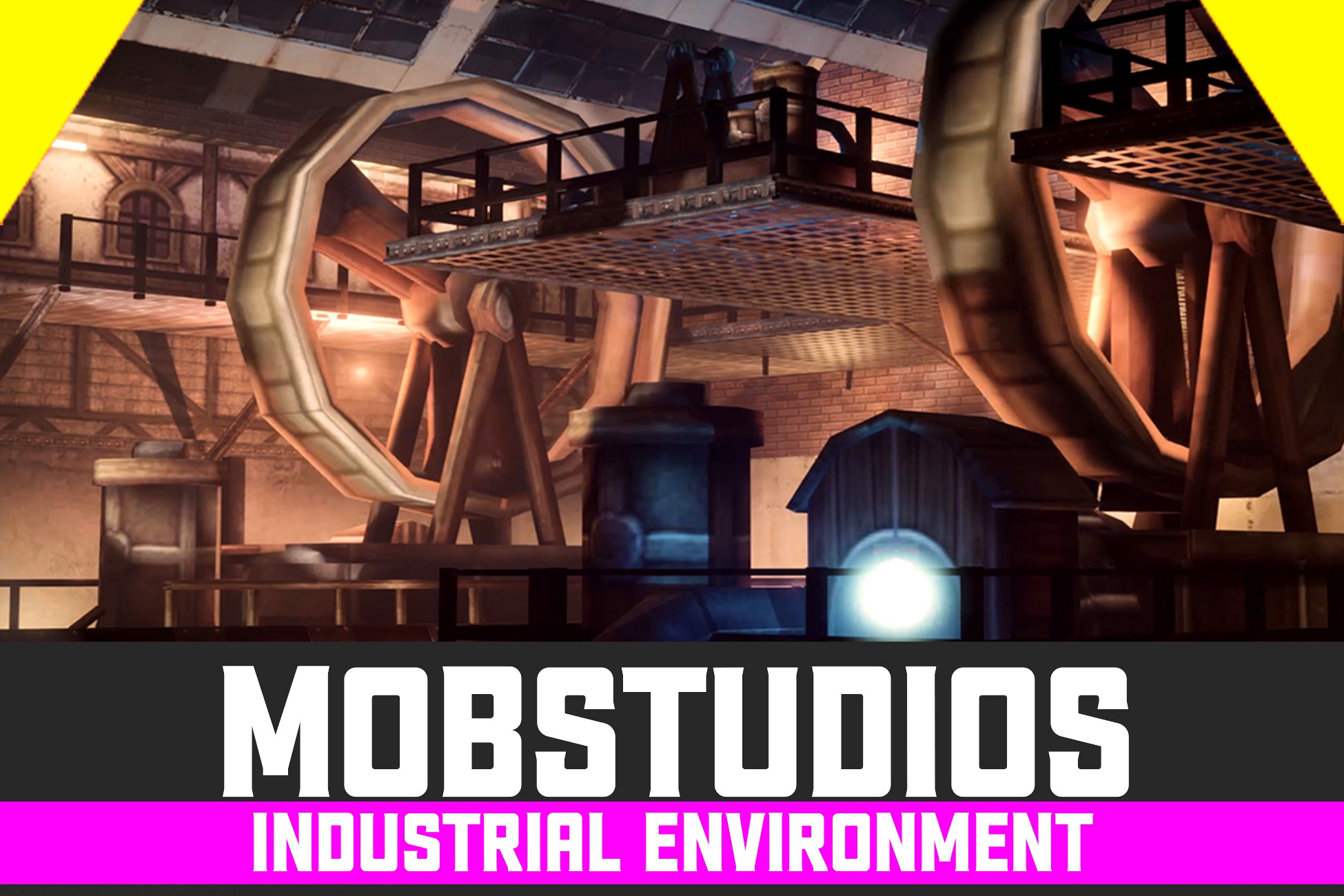 Industrial Environment 3d model