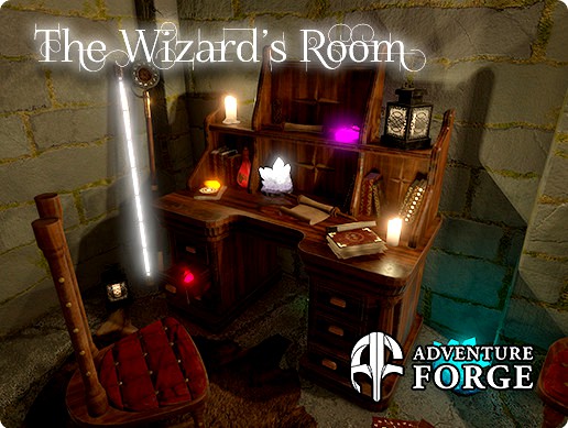 The Wizard's Room 3d model