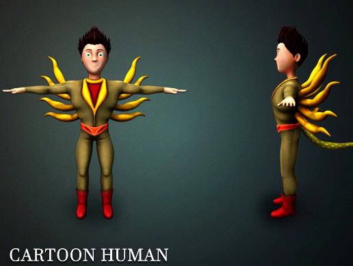 Akriel(3D Human Cartoon) model