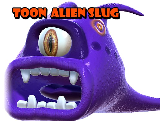 Alien Slug 3d model