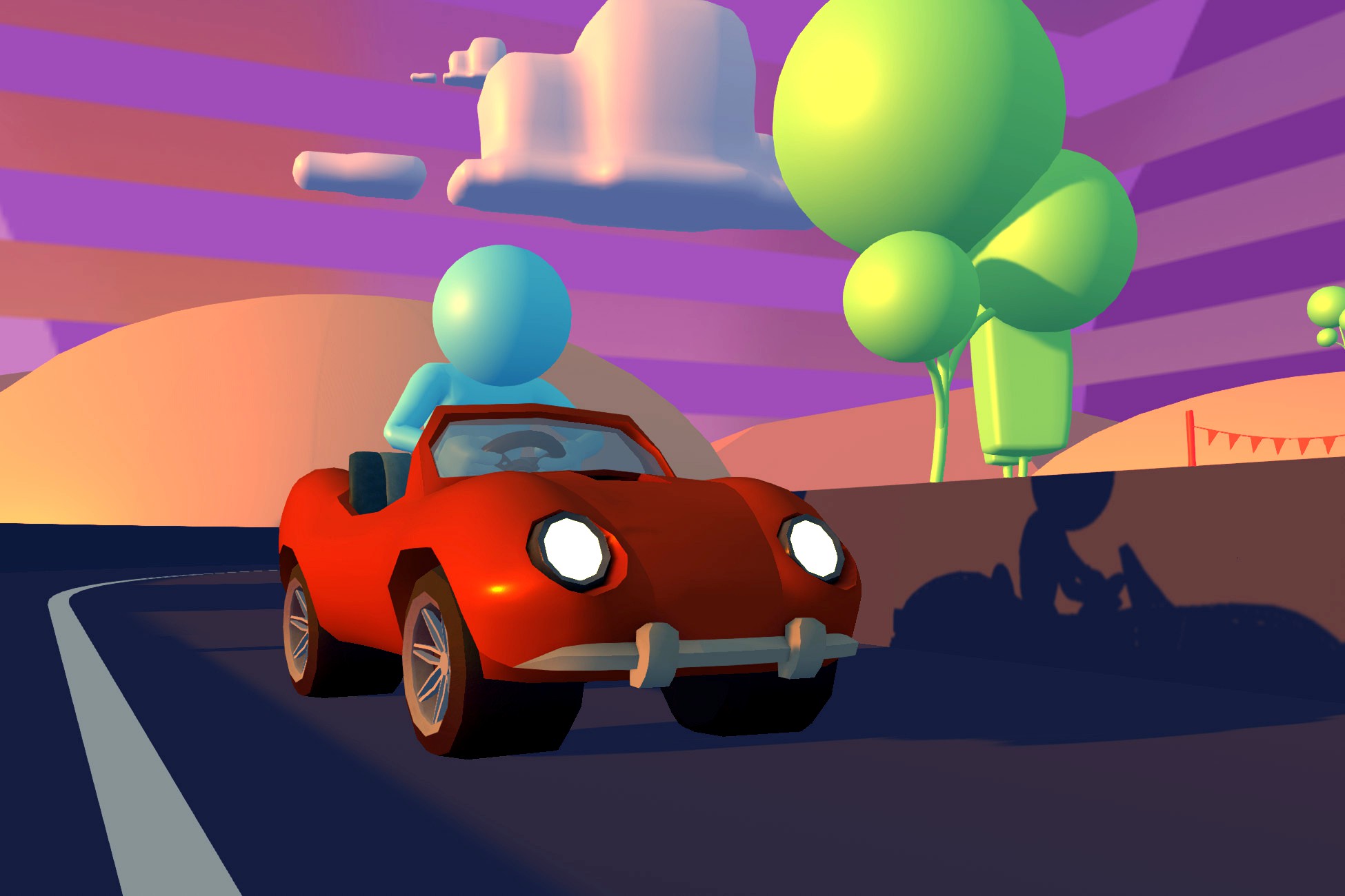 Roadster Kart - Karting Microgame Add-Ons (free with unlock) 3d model