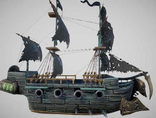 Ghost Ship 3d model