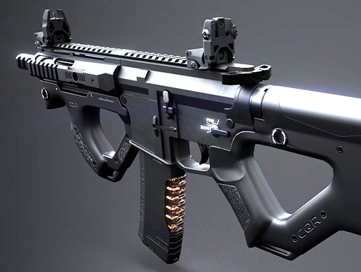 CQB Rifle 3d model