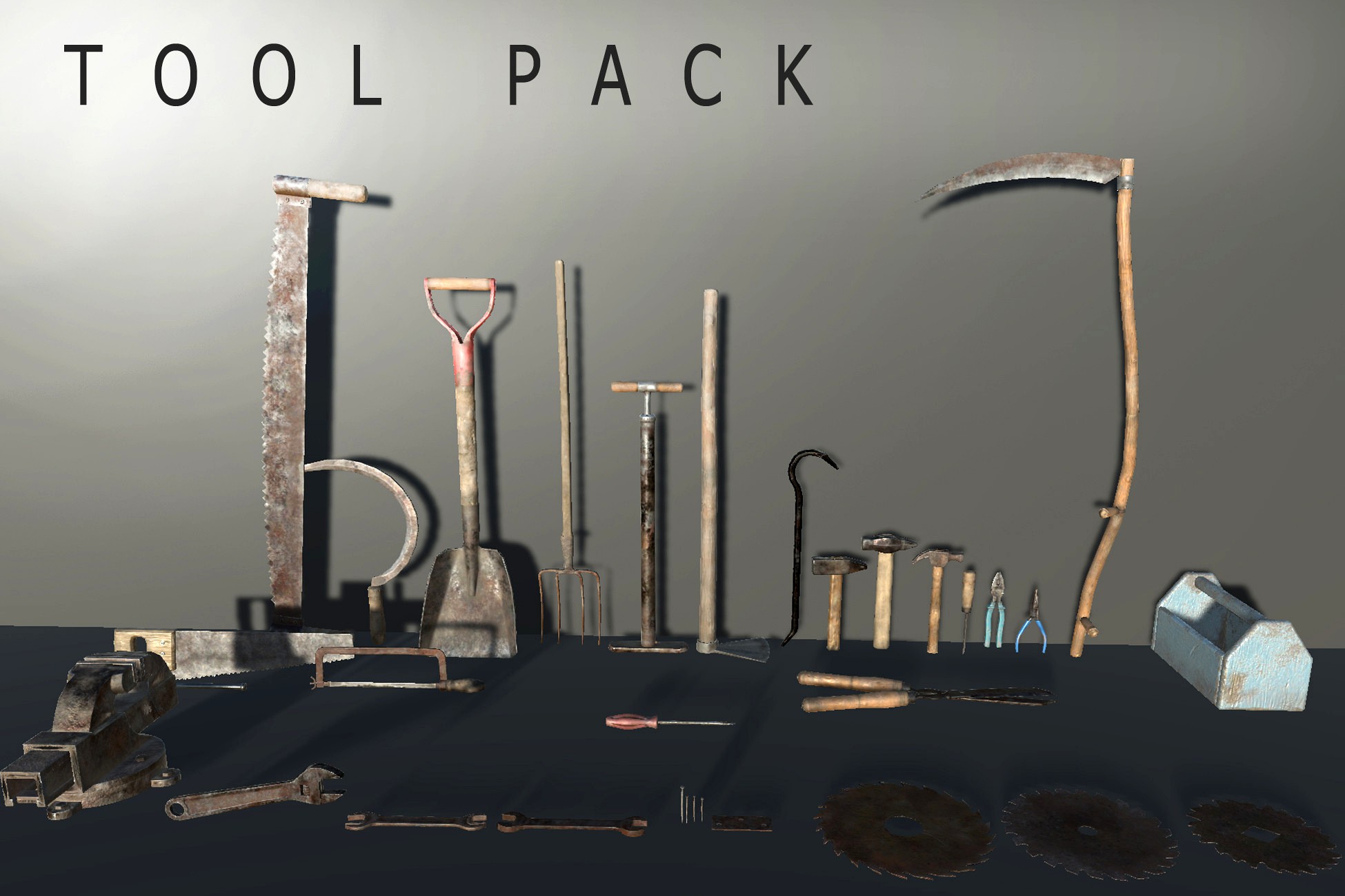 Tool Pack 3d model