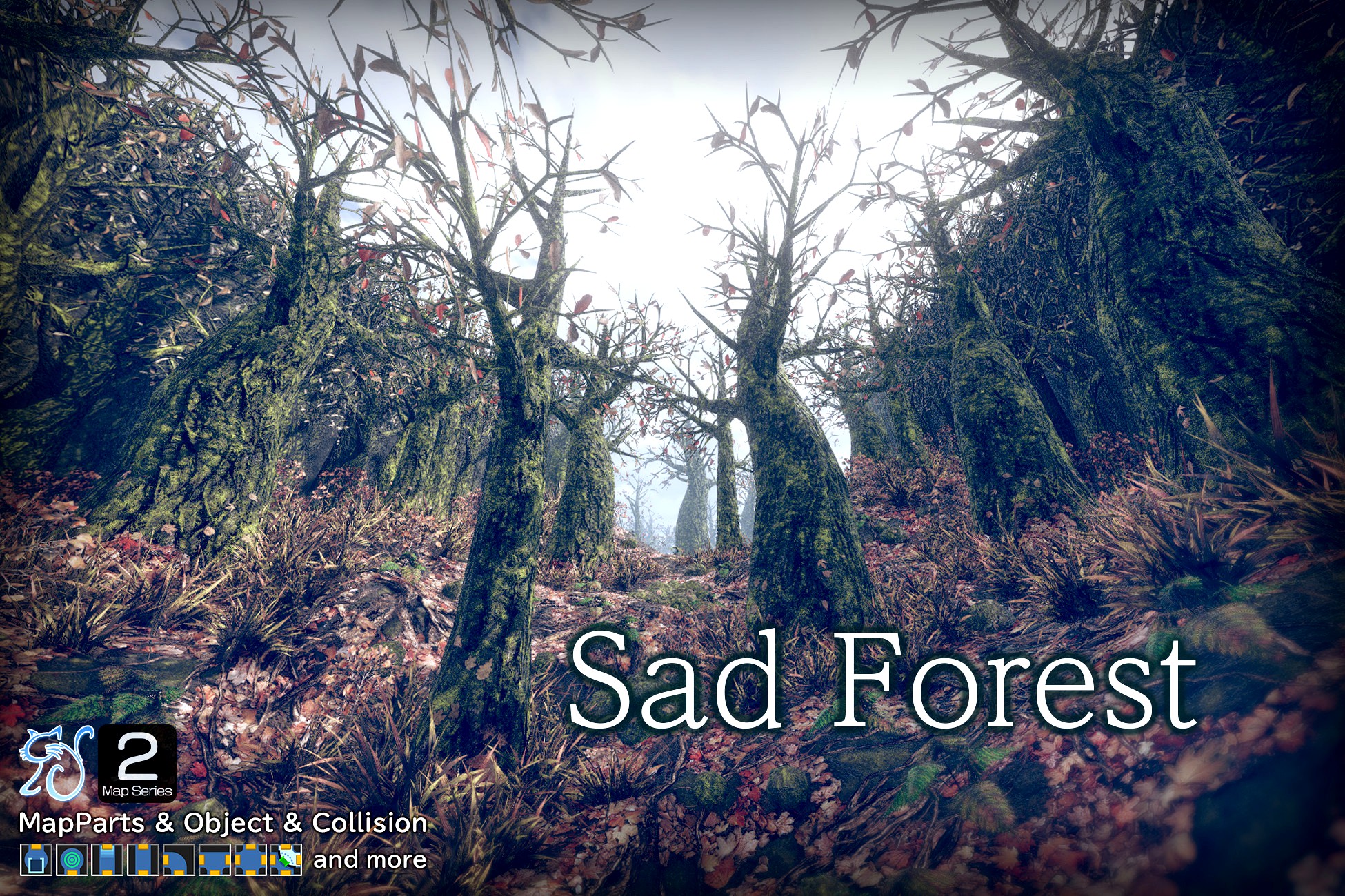 Sad Forest - Map Series 2 - 3d model