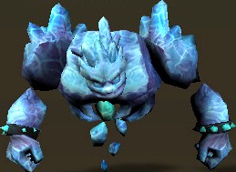 Frozen Golem 3d model