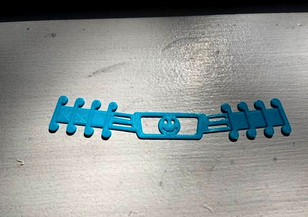 Smiley Surgical Mask Strap by Birk18 3d model