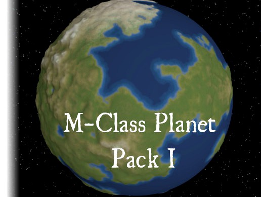 M-Class Planet Pack I - 25 models 3d