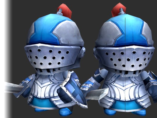 Knight 3d model