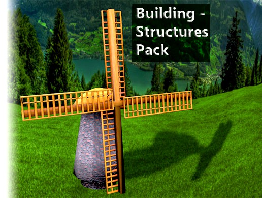 Building - Structures Pack 3d model