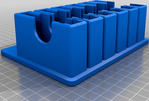Ultimaker S5 Print Core Holder by daymon69 3d model
