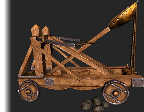 Catapult 3d model