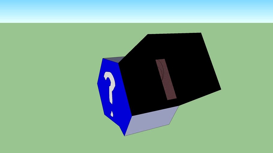 Cannon from Super MArio 64 3d model