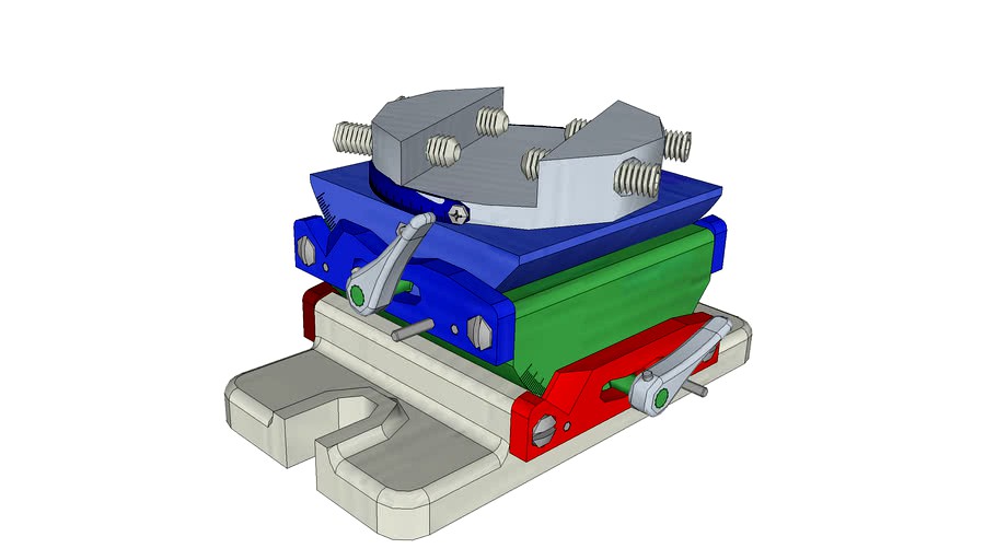 Angle Vise 3d model
