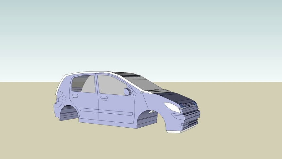 HYUNDAİ GETZ 3d model