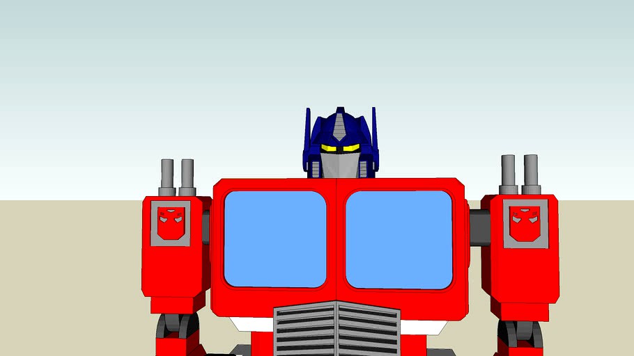 Optimus Prime, G1 3d model