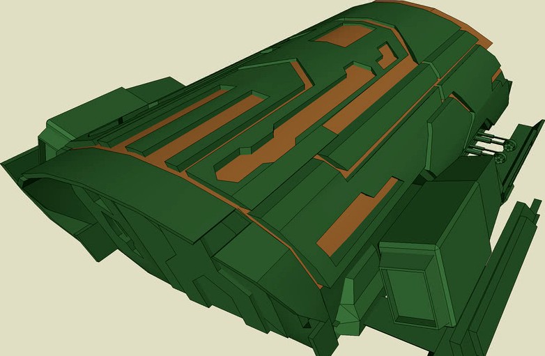 puddle jumper 3d model